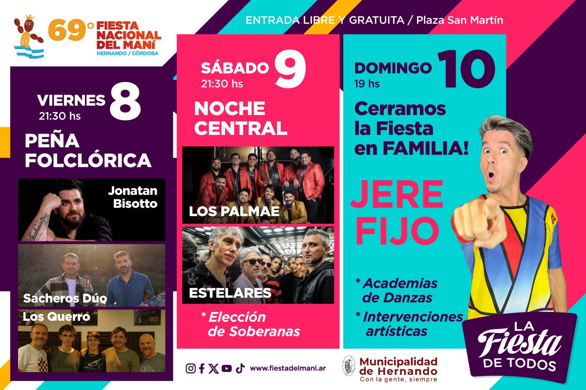 HERNANDO ABRE SUS PUERTAS AL PAÍS CON LA GRAN FIESTA DEL MANÍ – LRJ925 ...