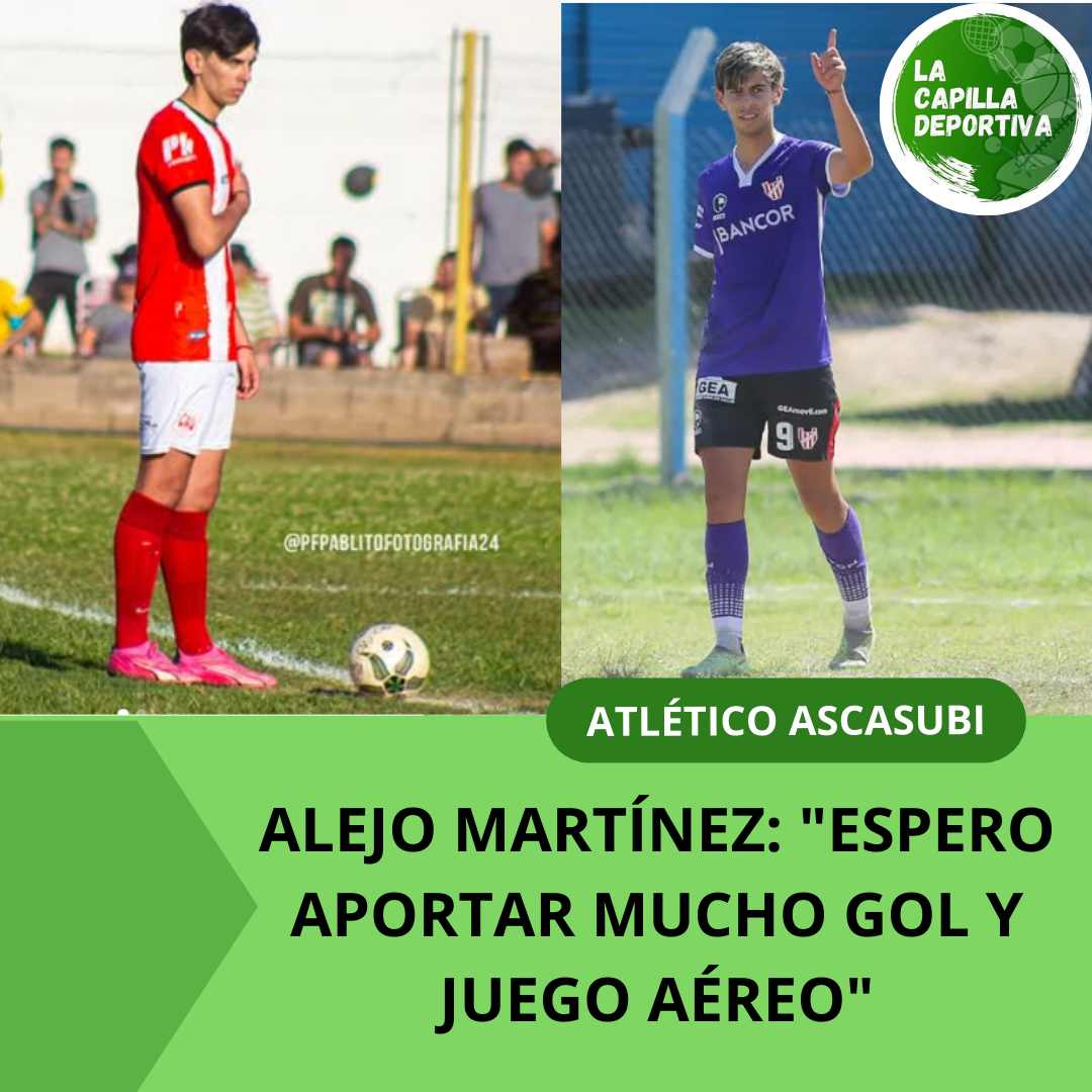 ALEJO MARTÍNEZ, REFUERZO DEL “PALOMERO”: “ESPERO APORTAR MUCHO GOL Y JUEGO AÉREO” – LRJ925 Radio ...